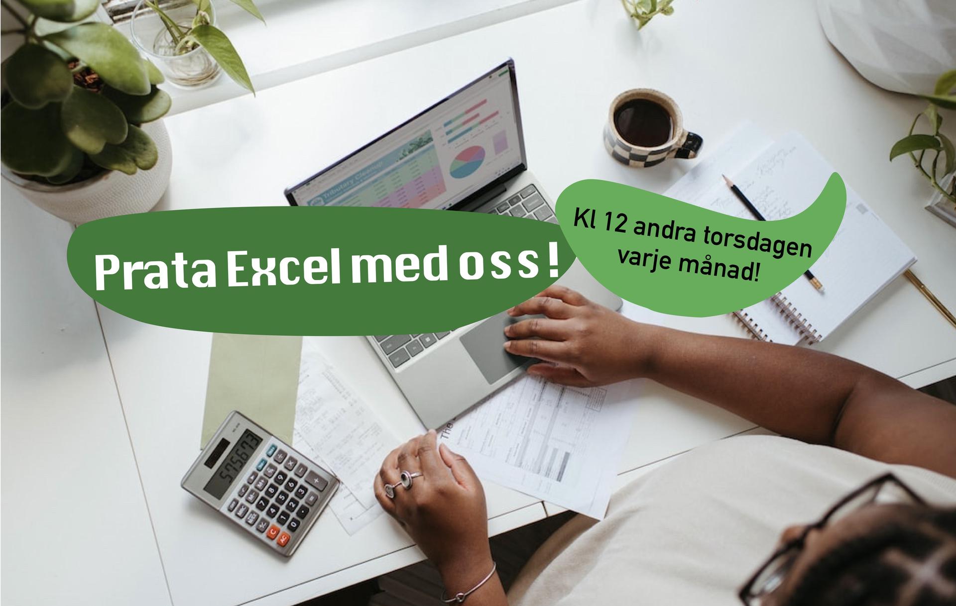 Prata Excel med oss! #mars | Dataföreningen